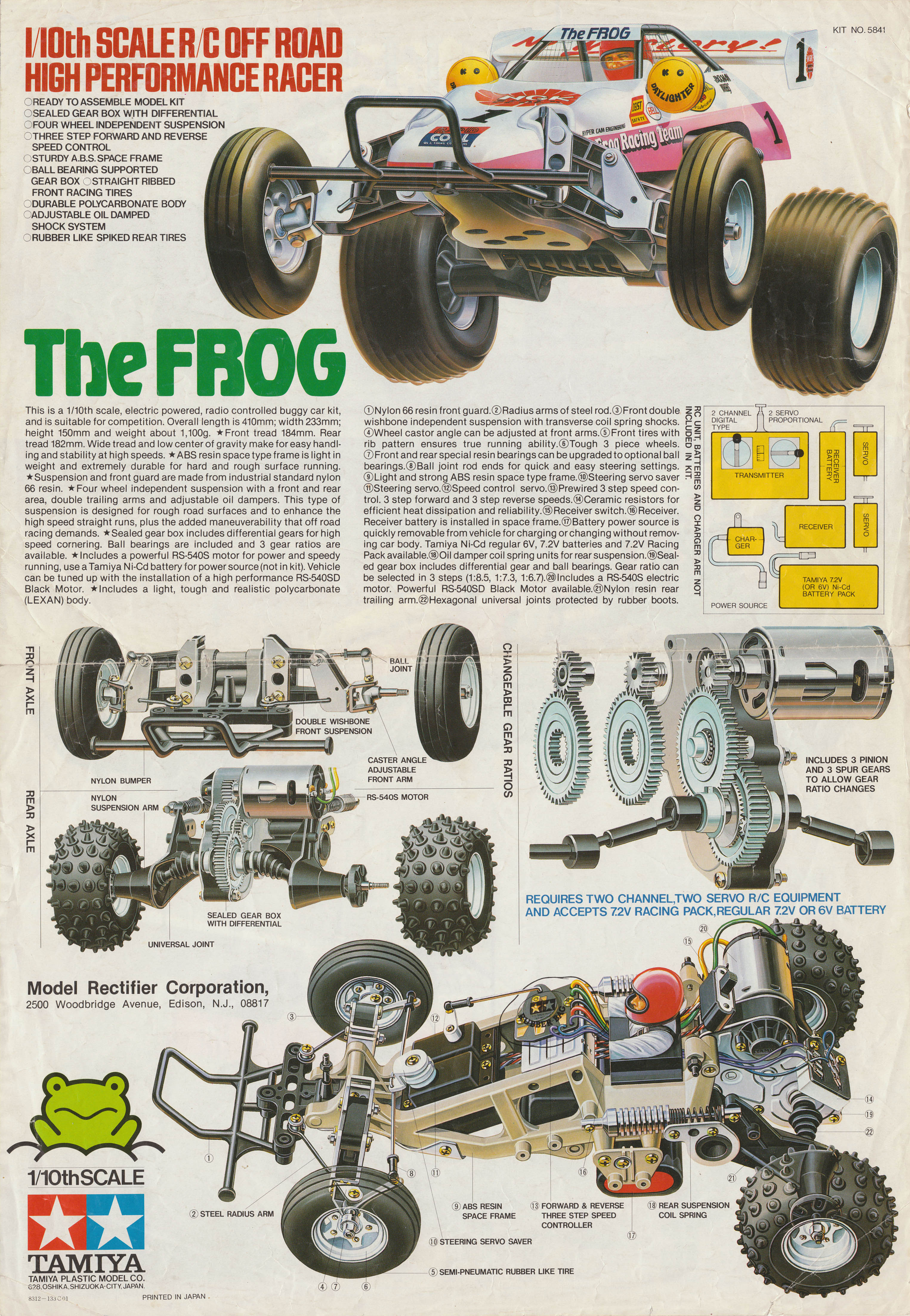 Rétro Modélisme • Tamiya The Frog - vintage promotional poster scan 300 ...