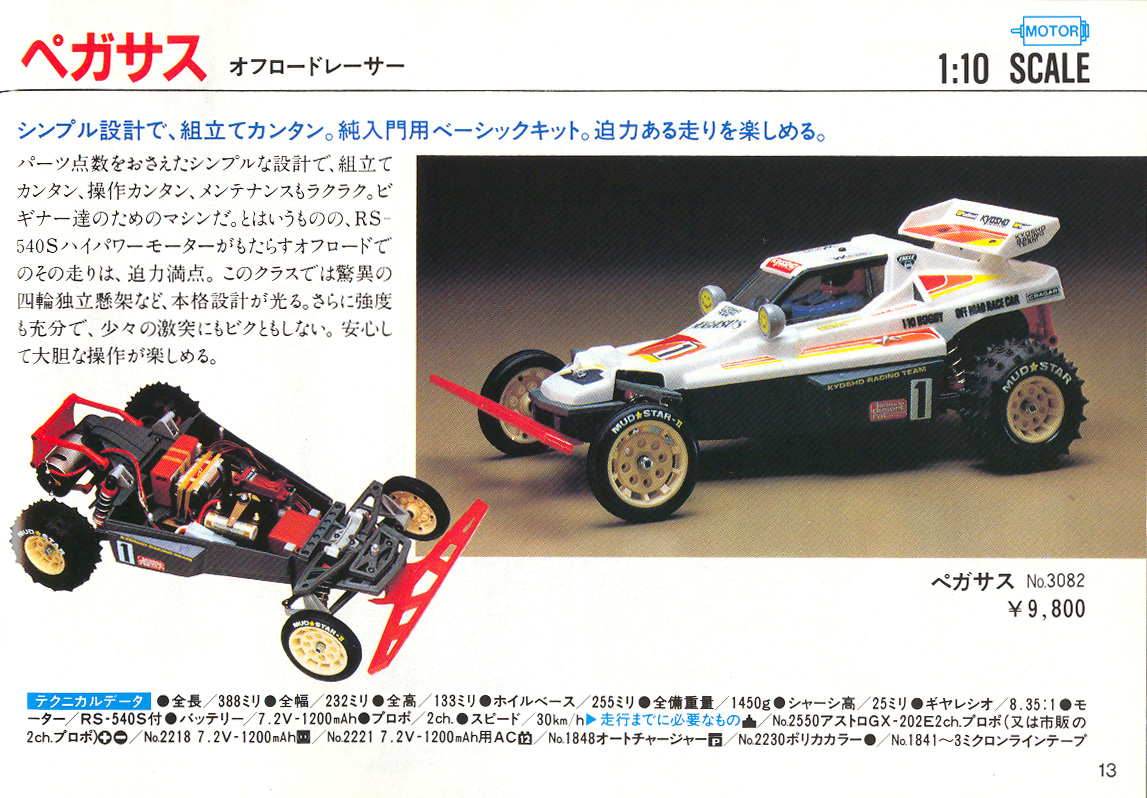 Rétro Modélisme • Kyosho 1986 Kyosho mini Catalog (Japanese) Catalogue