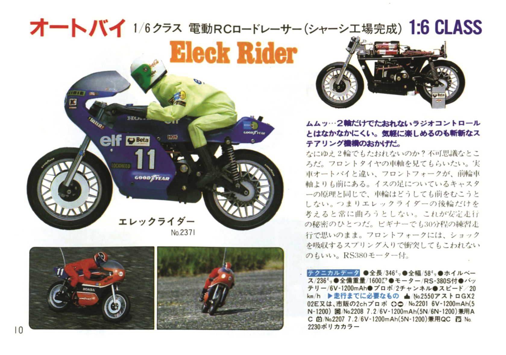 Rétro Modélisme • 1982 Kyosho Mini Catalog (Japanese) Catalogue
