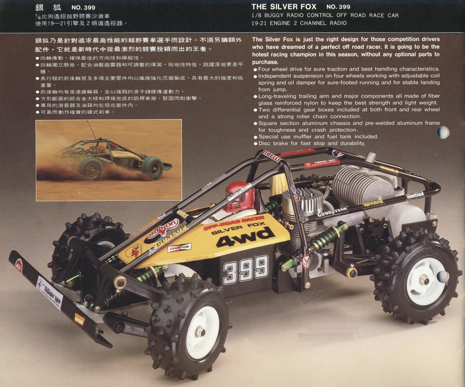 Rétro Modélisme • Thunder Tiger Silver Fox - Jaguar - Challenger ...