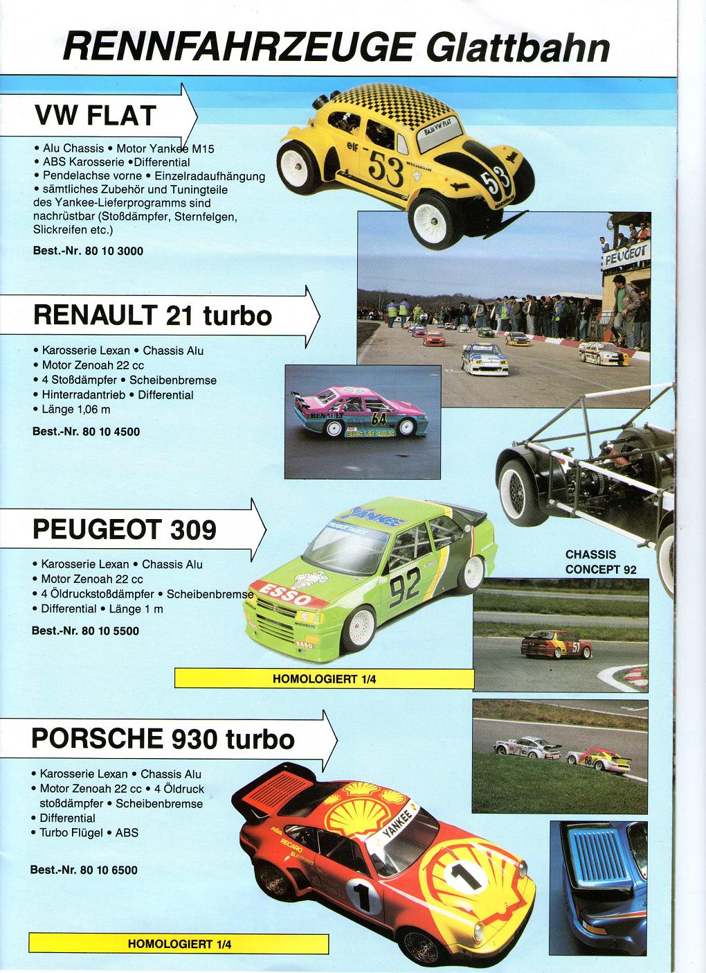 Rétro Modélisme • Yankee Yankee Concept 92 german catalogue 1992 ...