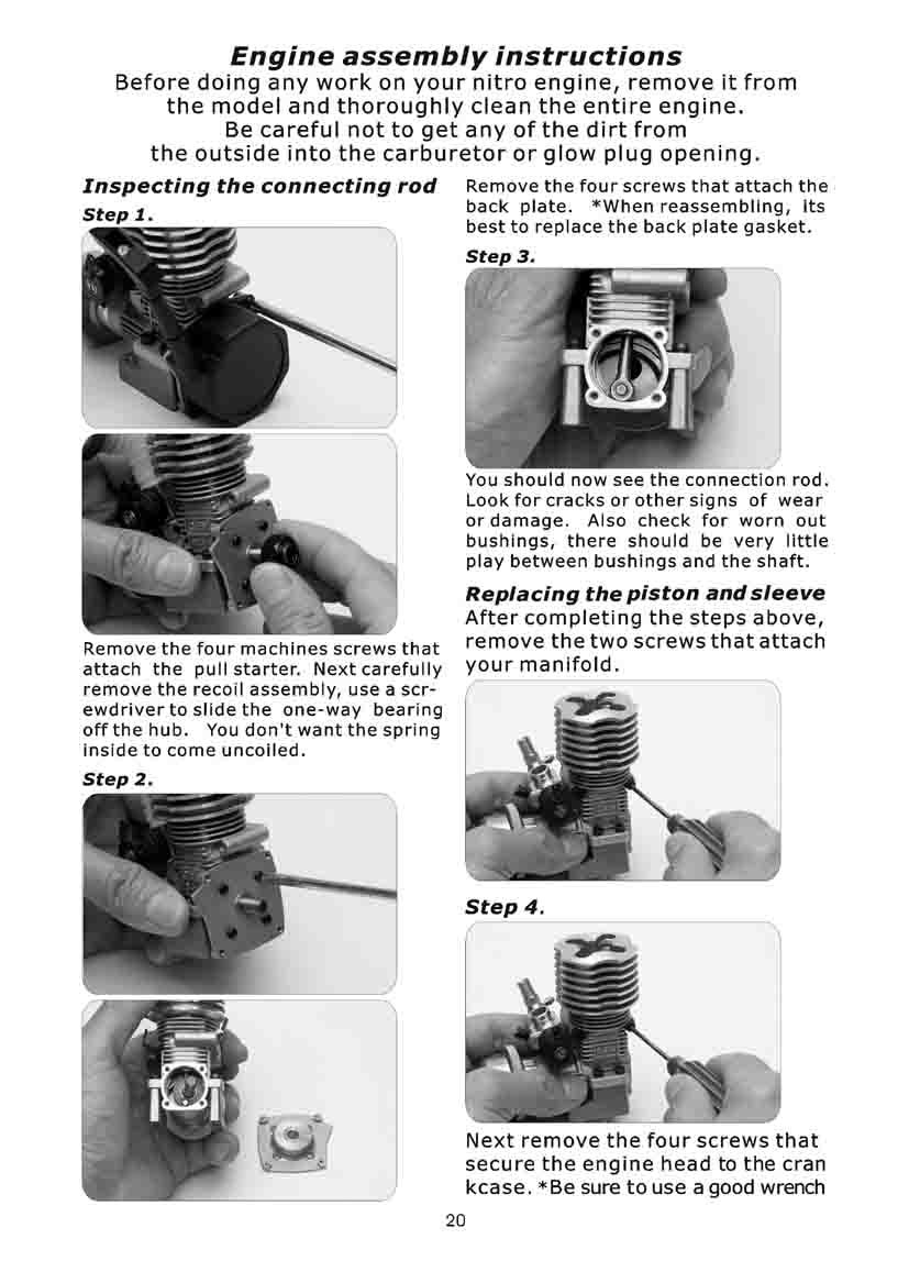 Rétro Modélisme • CEN CEN Nitro Handbook, CEN GX1 chassis, CEN NT16 ...