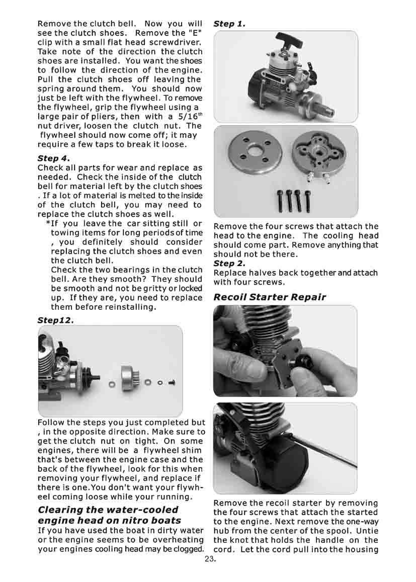 Rétro Modélisme • CEN CEN Nitro Handbook, CEN GX1 chassis, CEN NT16 ...